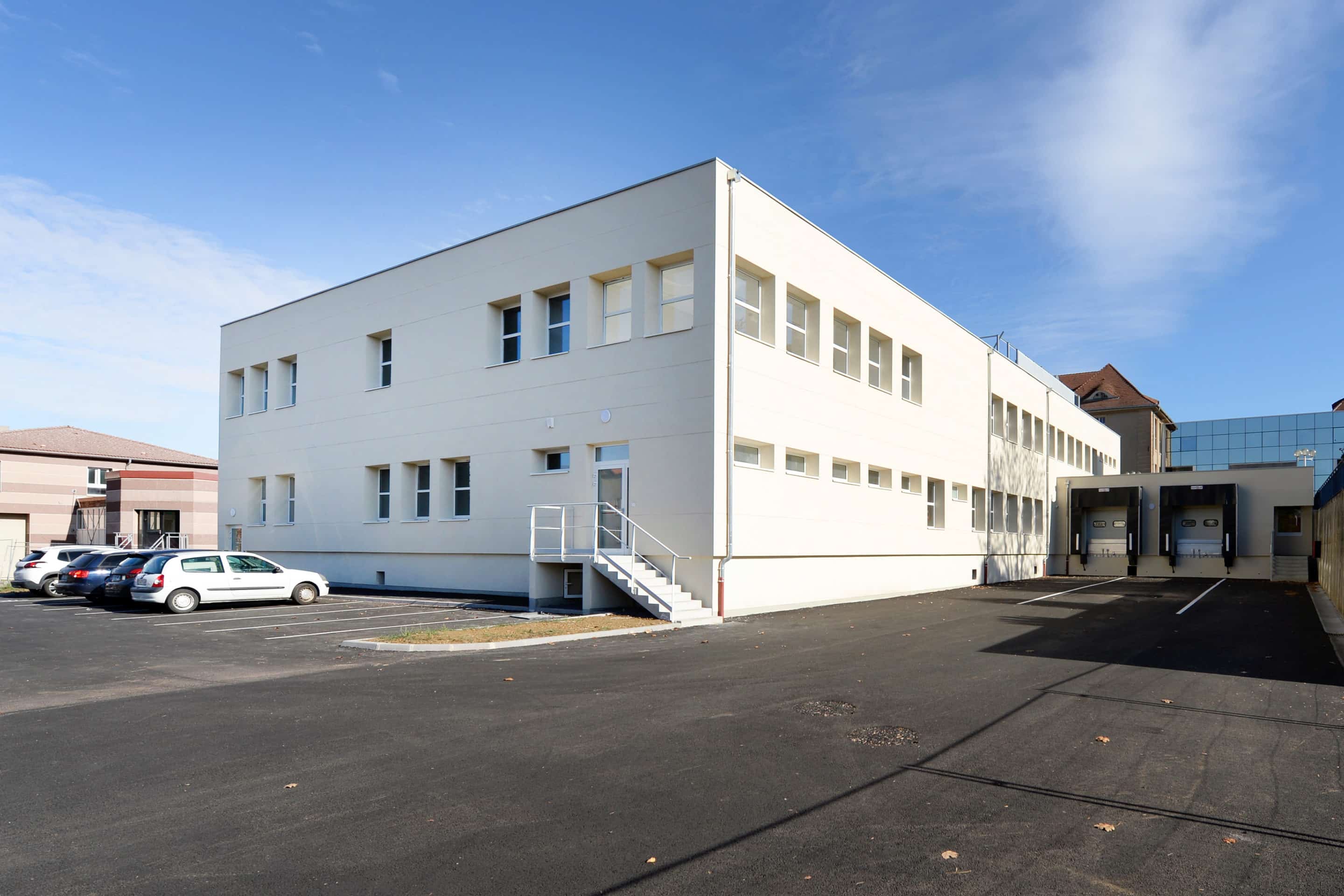 Architecture : Logistique médicale et hôtelière - Agence Valentine Rieder