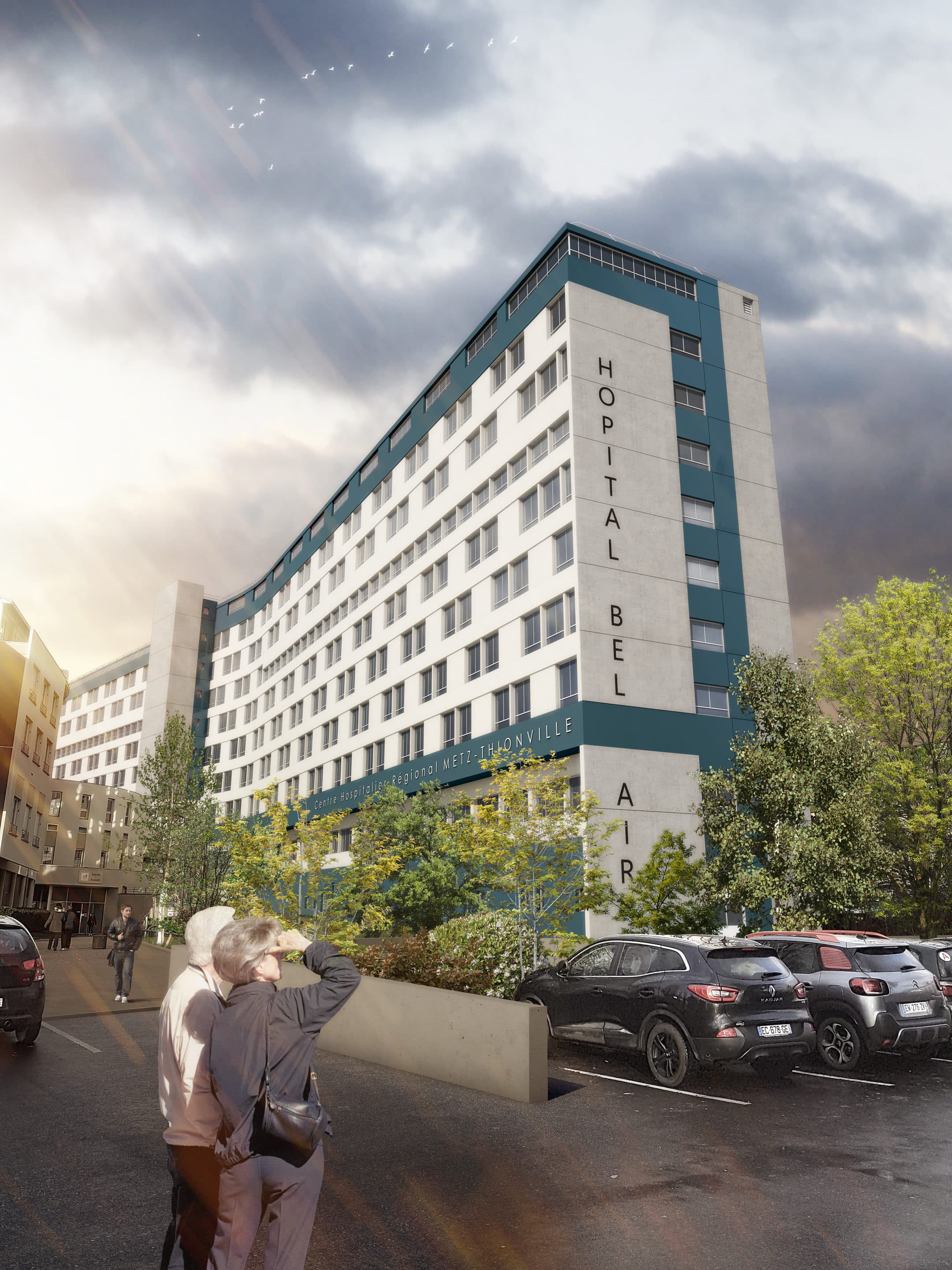 Rénovation énergétique du bâtiment principal - hôpital Bel-Air à ...